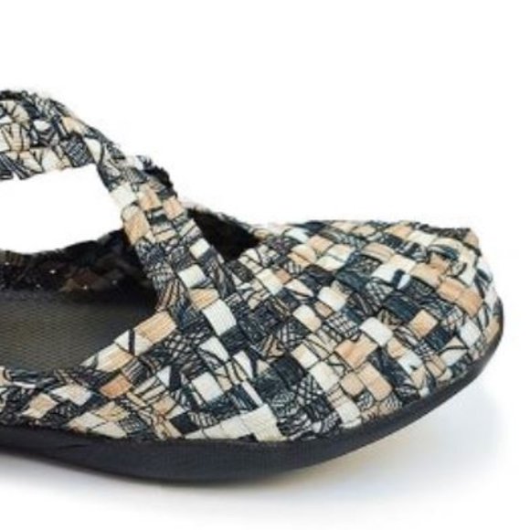 bernie mev. | Shoes | Bernie Mev Straw Leeron Flat | Poshmark